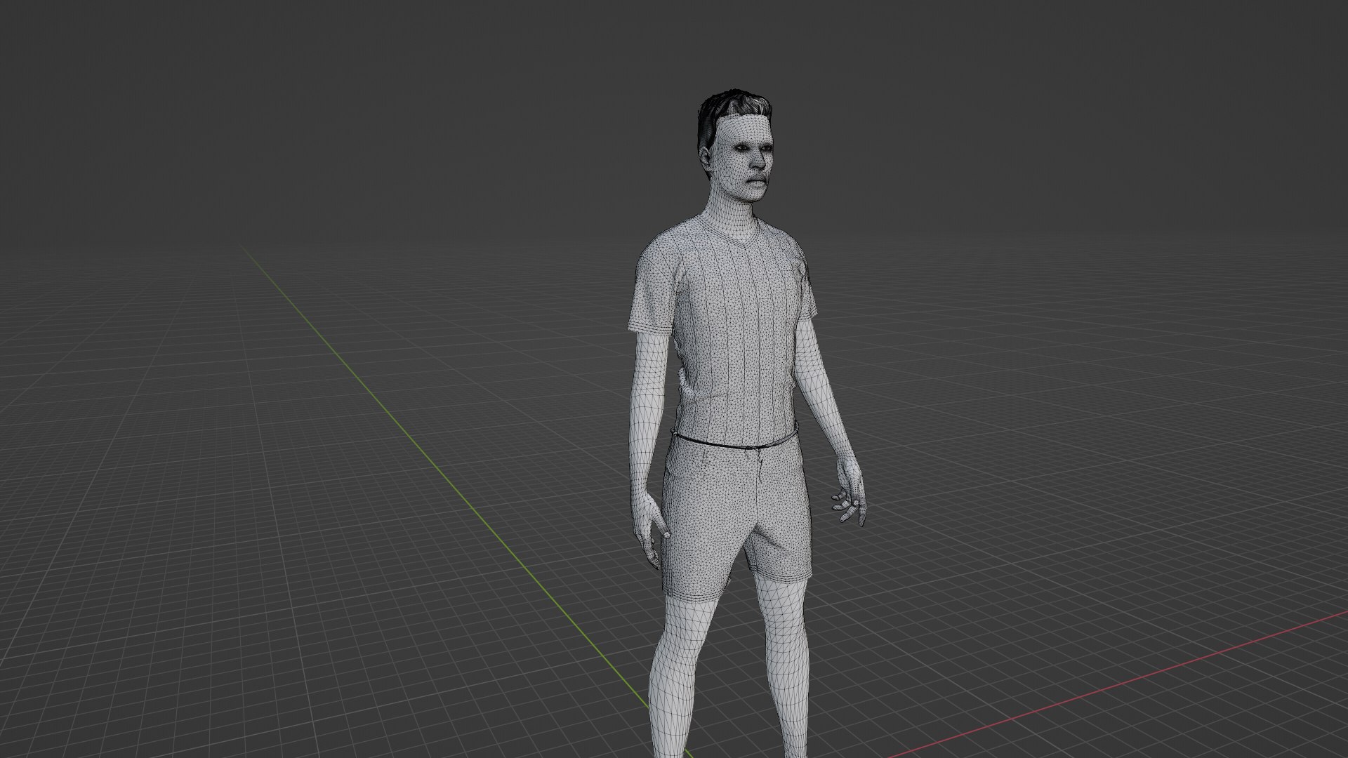 3D Footballer Model - TurboSquid 1971040
