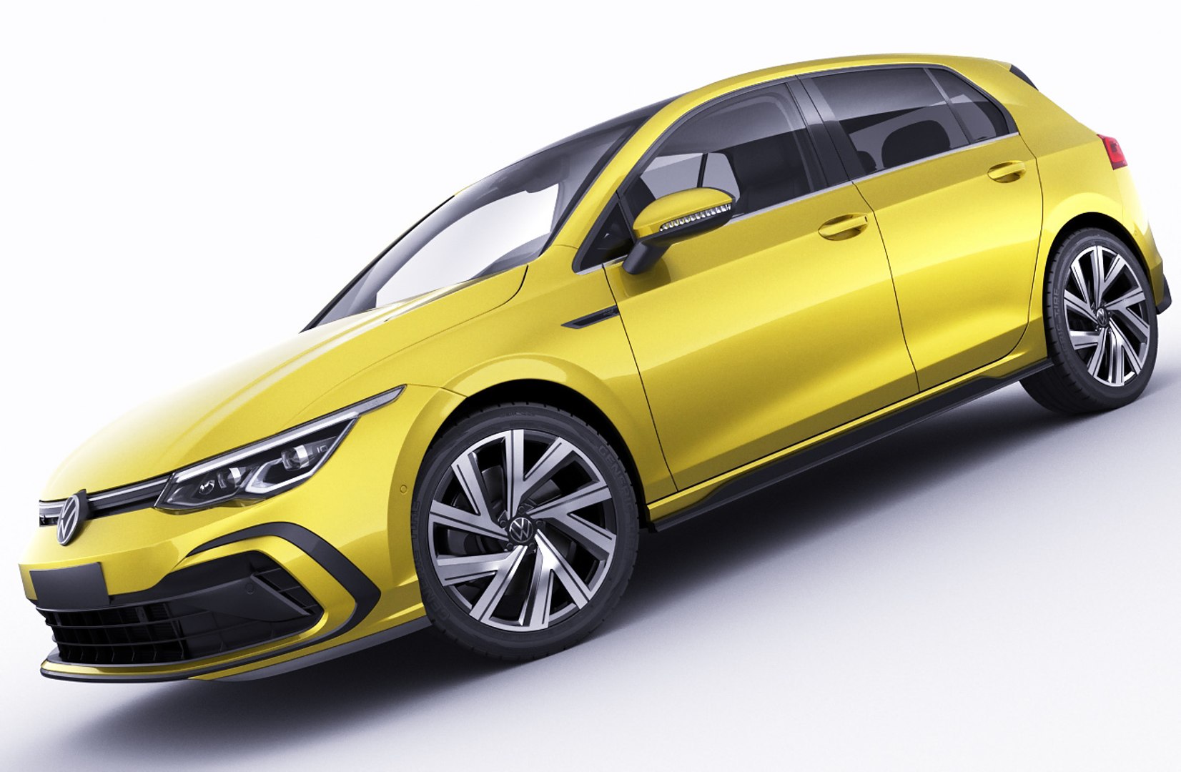 3D model gti gte r-line - TurboSquid 1594748