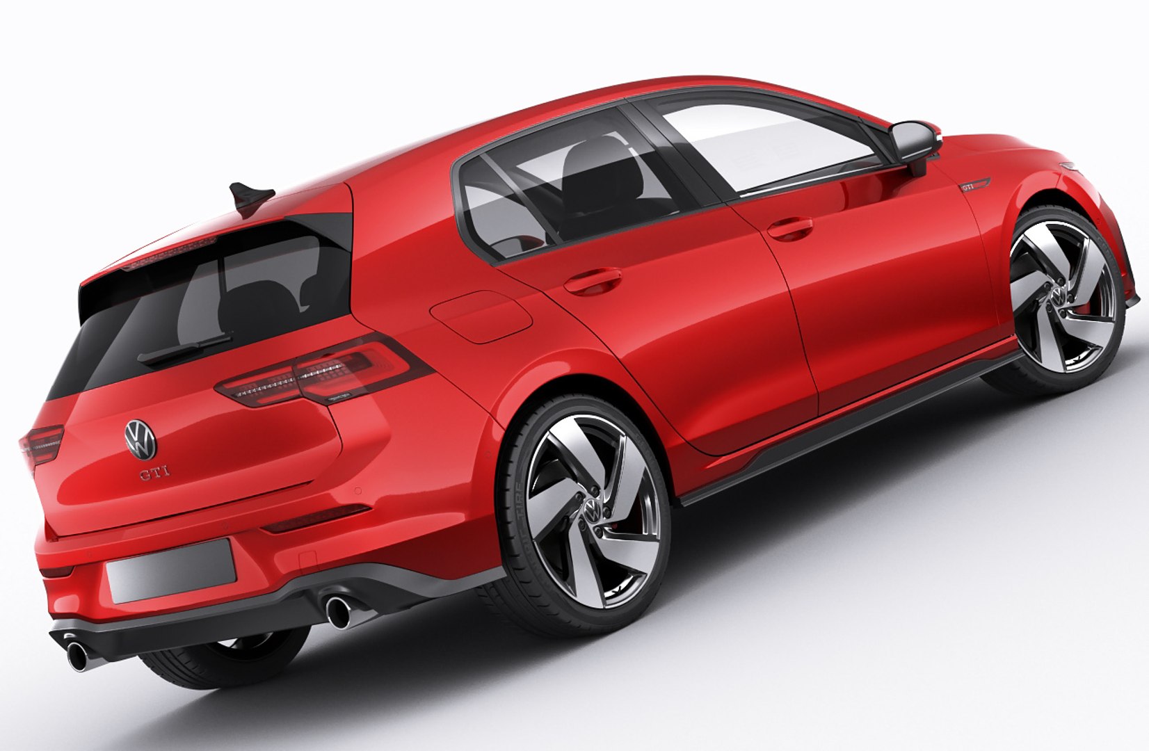 3D model gti gte r-line - TurboSquid 1594748