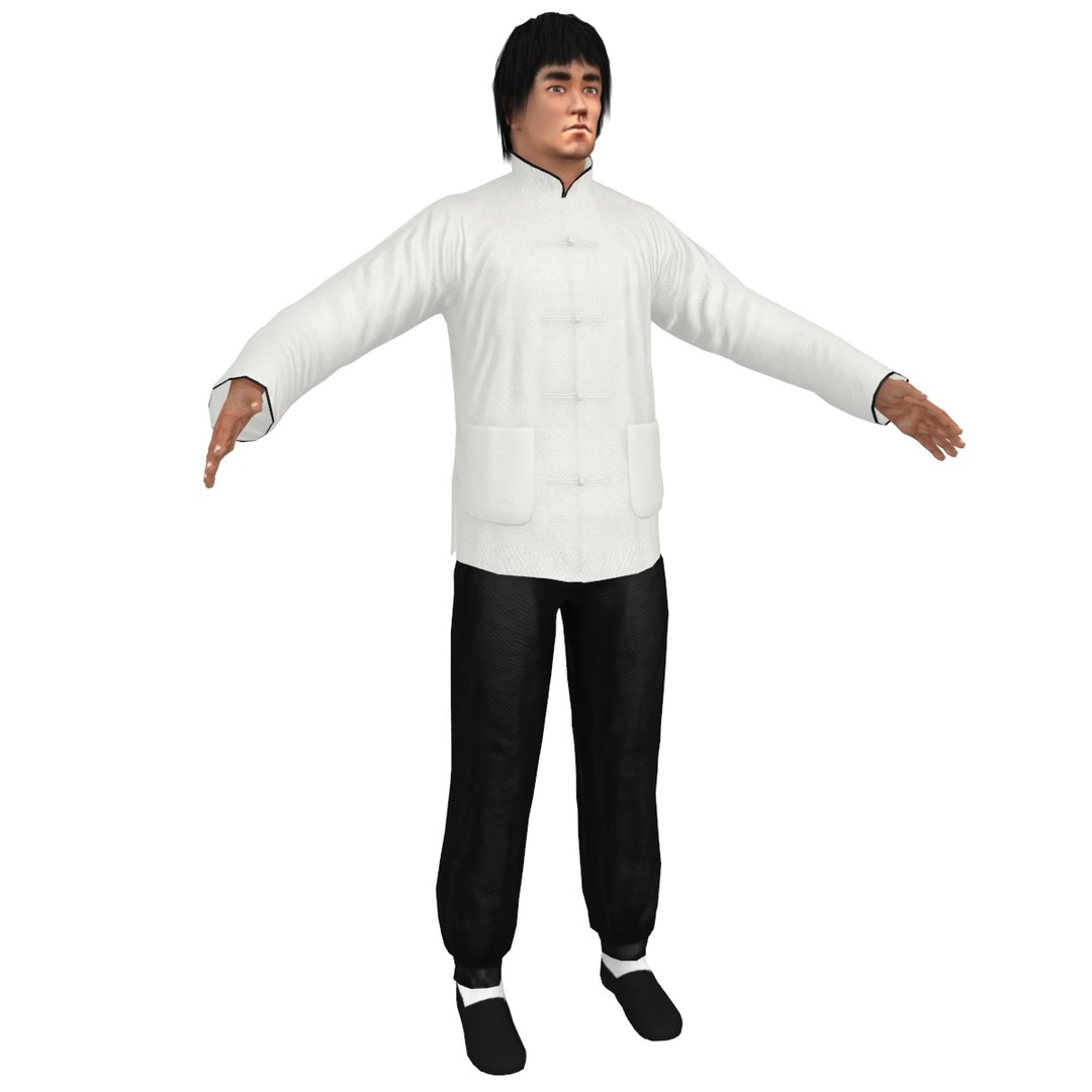 3D Model Bruce Lee - TurboSquid 1293791