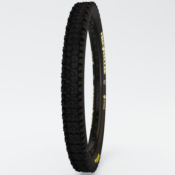 3d model of mountain bike tire maxxis