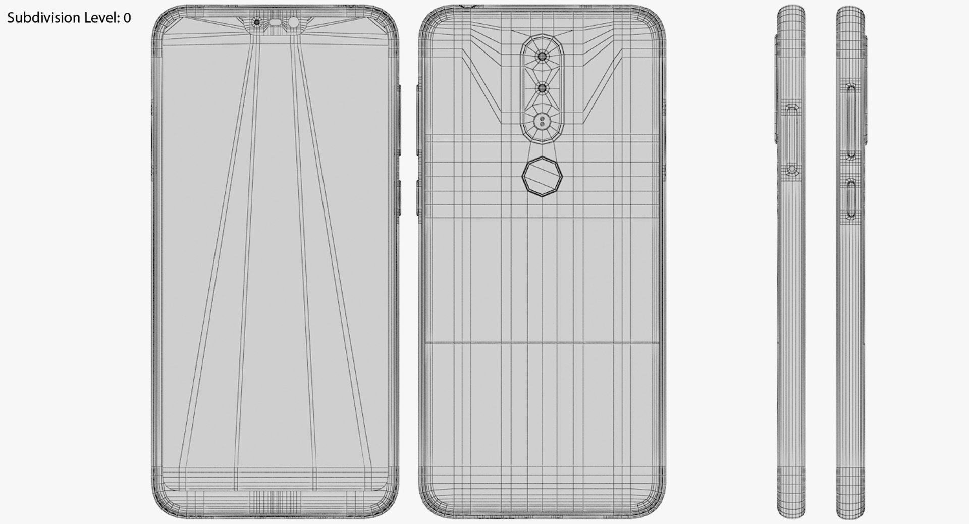 Realistic Nokia 6 1 3D - TurboSquid 1326014