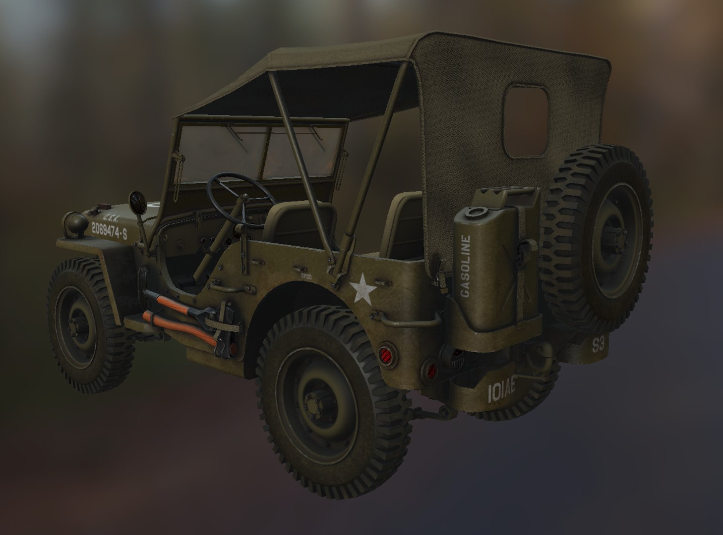 Jeep Model - TurboSquid 1981004