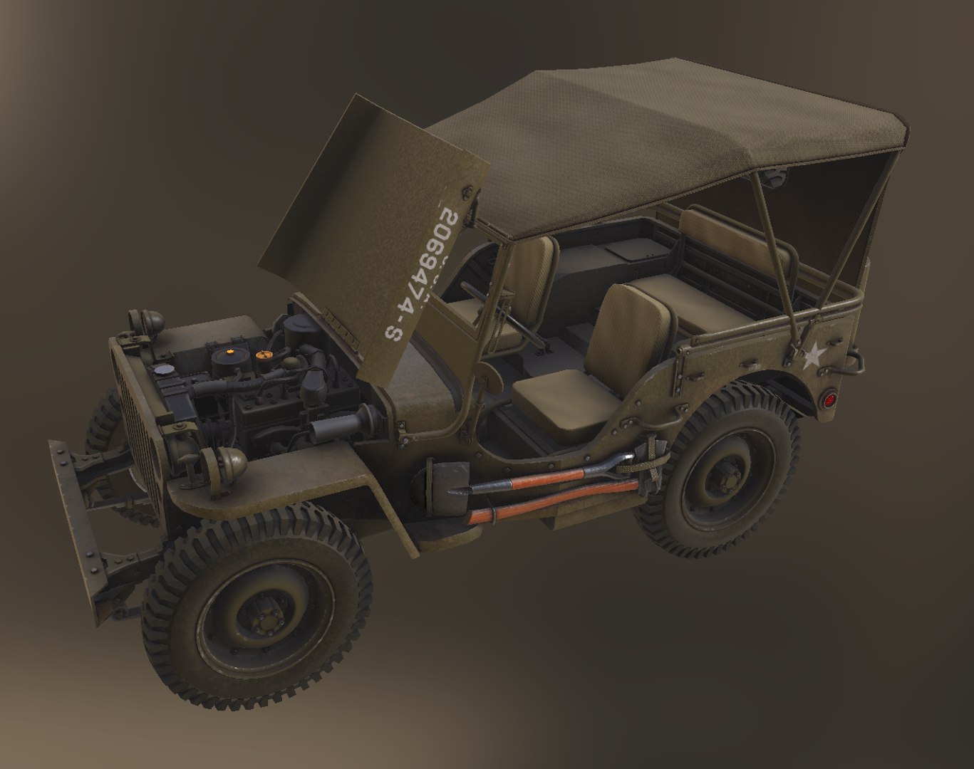 Jeep Model - TurboSquid 1981004
