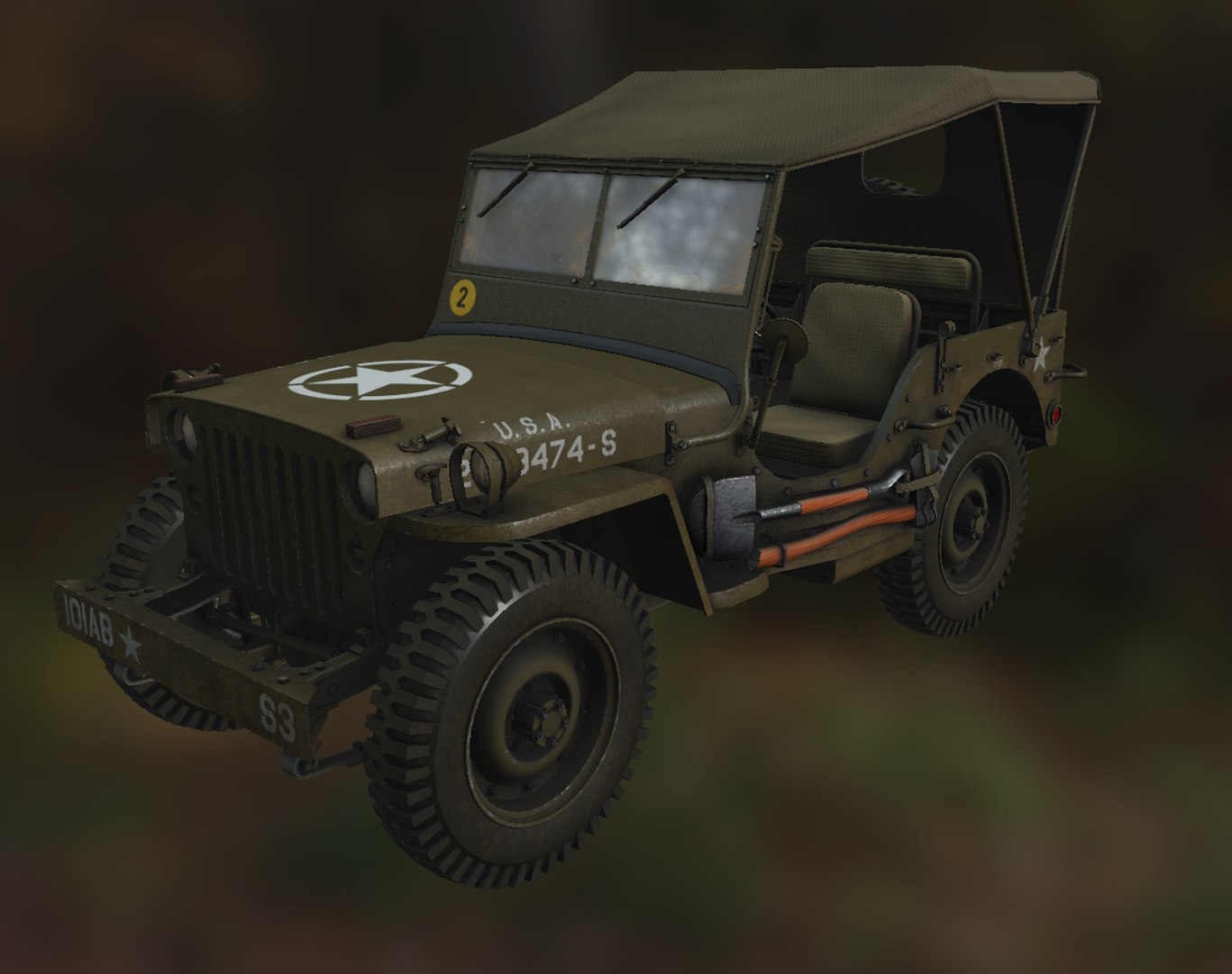 Jeep Model - TurboSquid 1981004