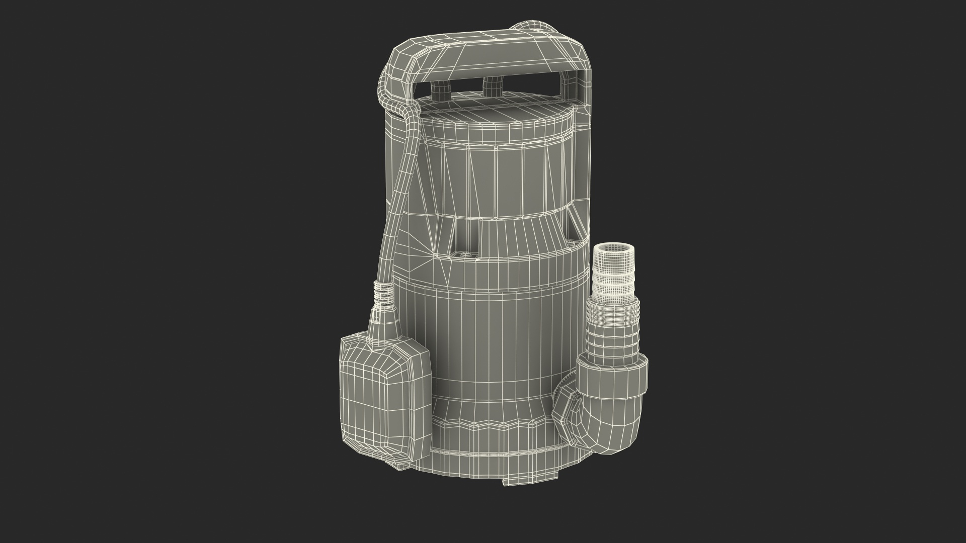 3D SIP Water Pump Submersible Model - TurboSquid 1980617