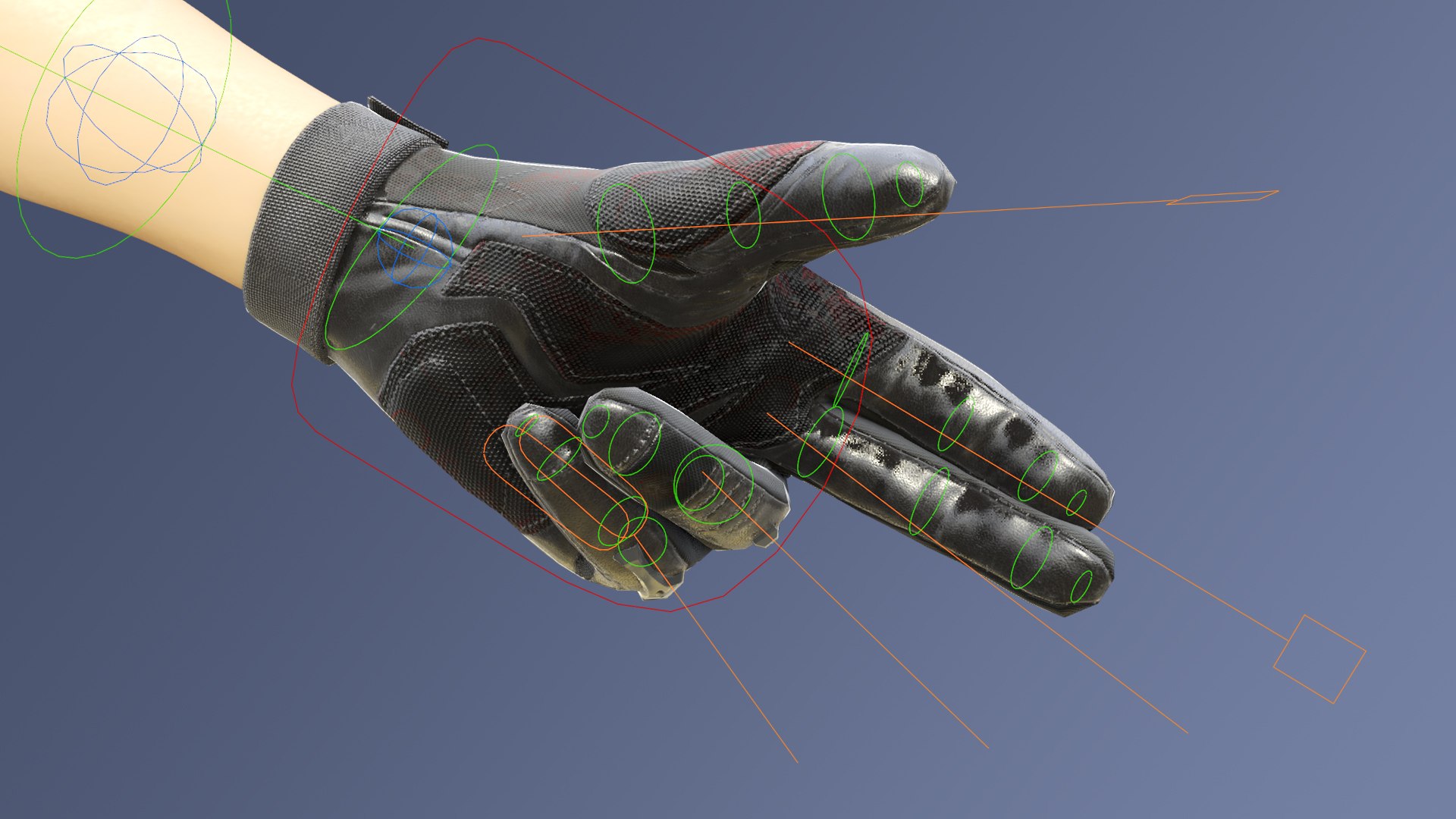 3D Model FPS Hand Glove Tactical 03 - TurboSquid 1827778