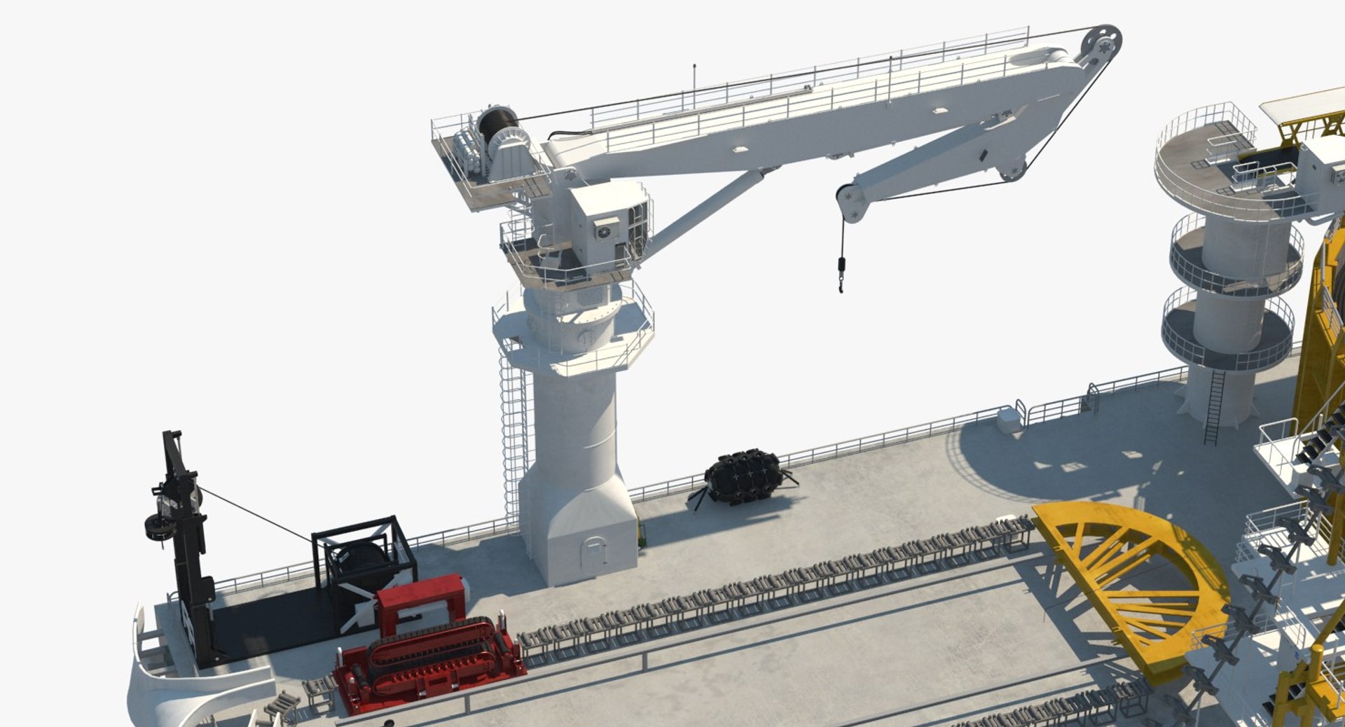 3d Flexible Cable Laying Vessel