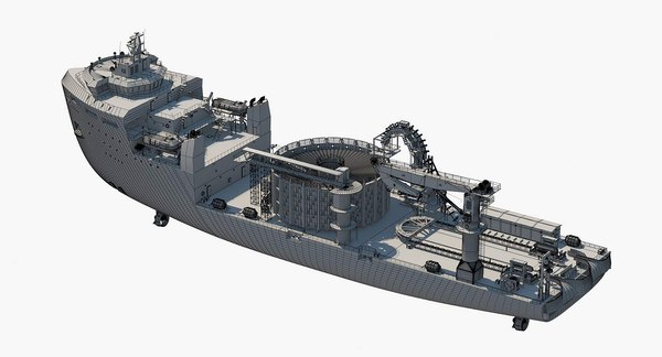 3d flexible cable laying vessel