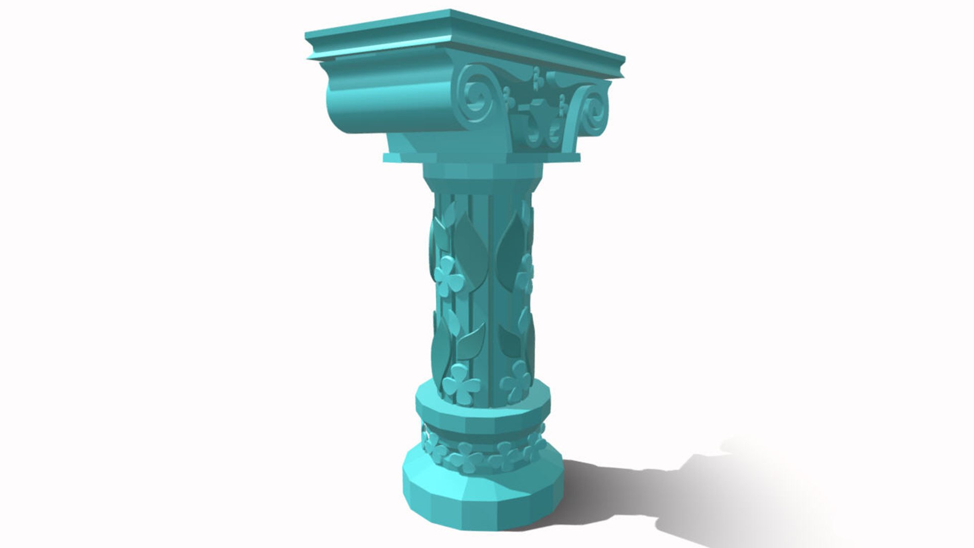 Game Cartoon Pillar B Model - TurboSquid 2247784