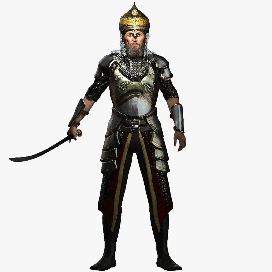 3D Salahuddin - TurboSquid 1875495