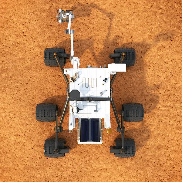 3d obj curiosity mars rover