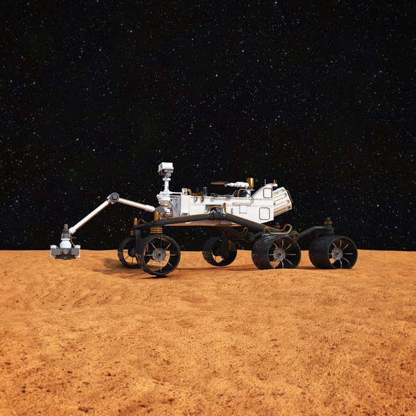 3d obj curiosity mars rover