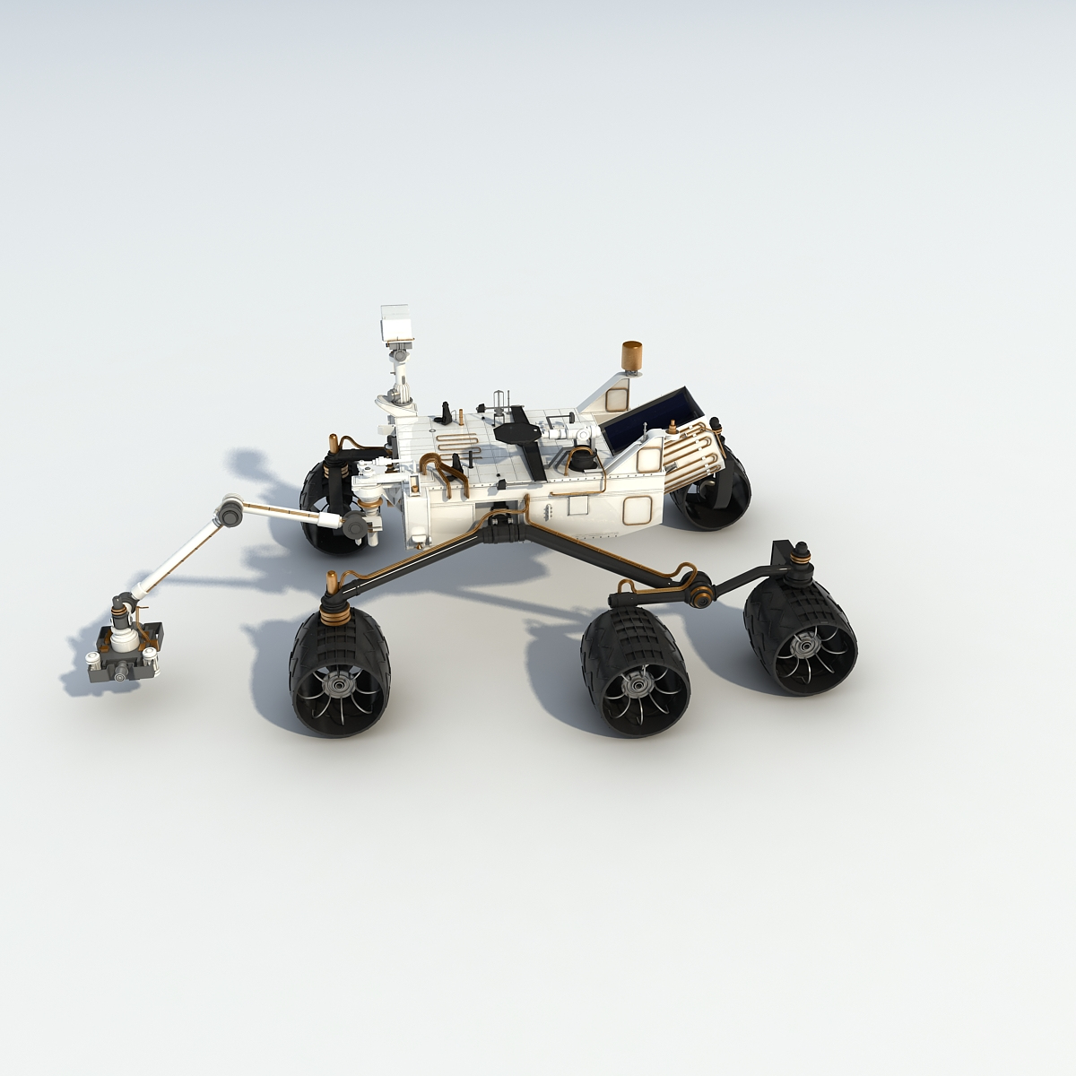 3d obj curiosity mars rover
