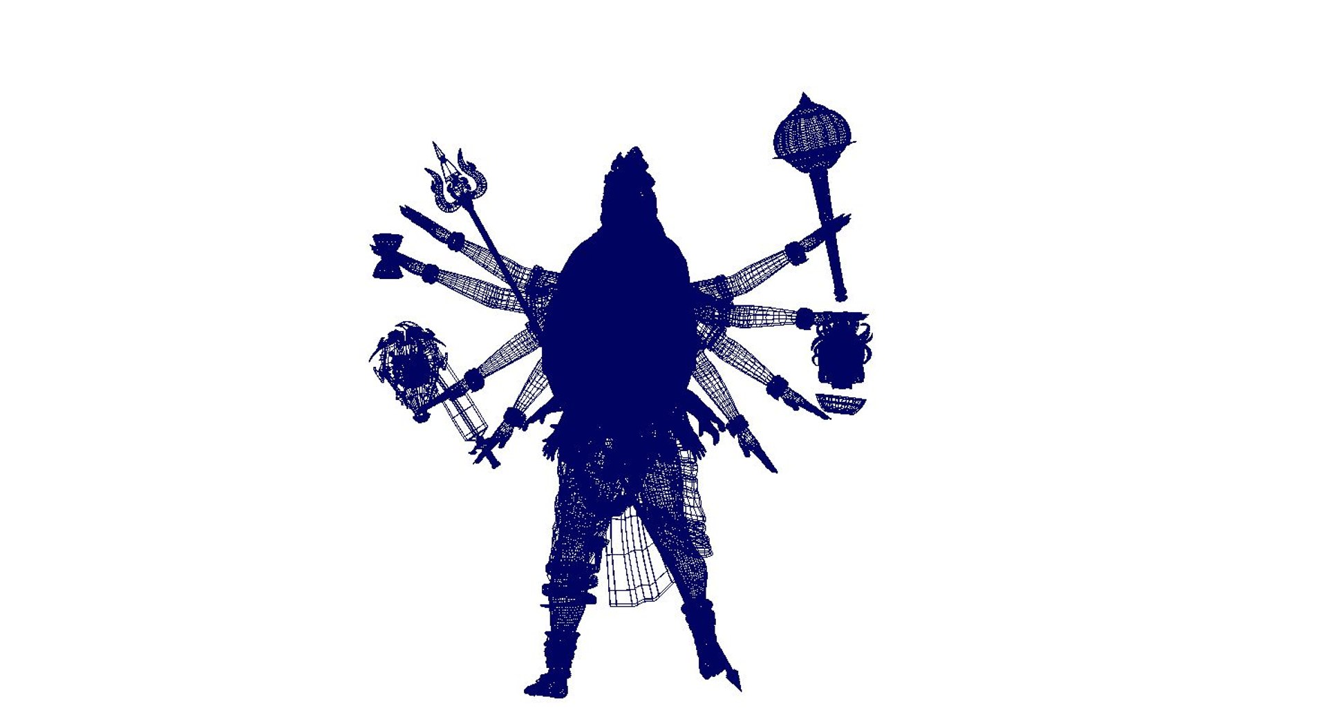 God Kali 3D Model - TurboSquid 1435107