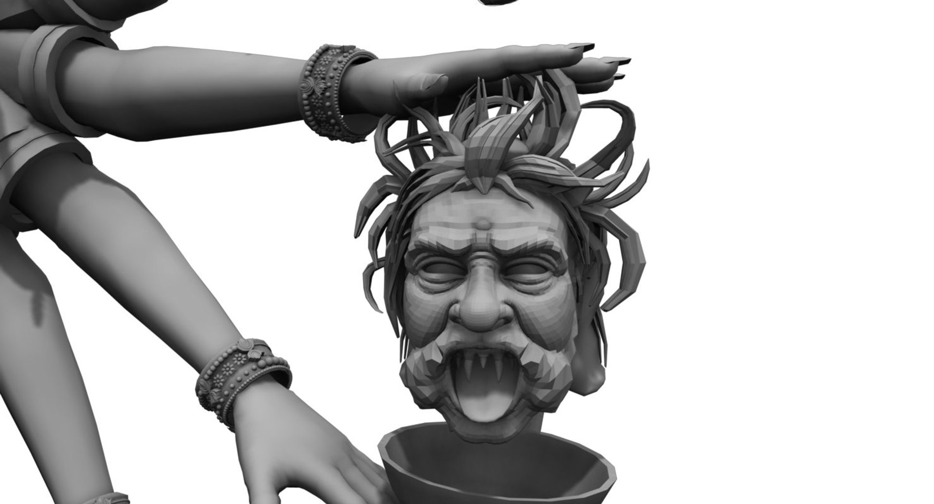 God Kali 3D Model - TurboSquid 1435107