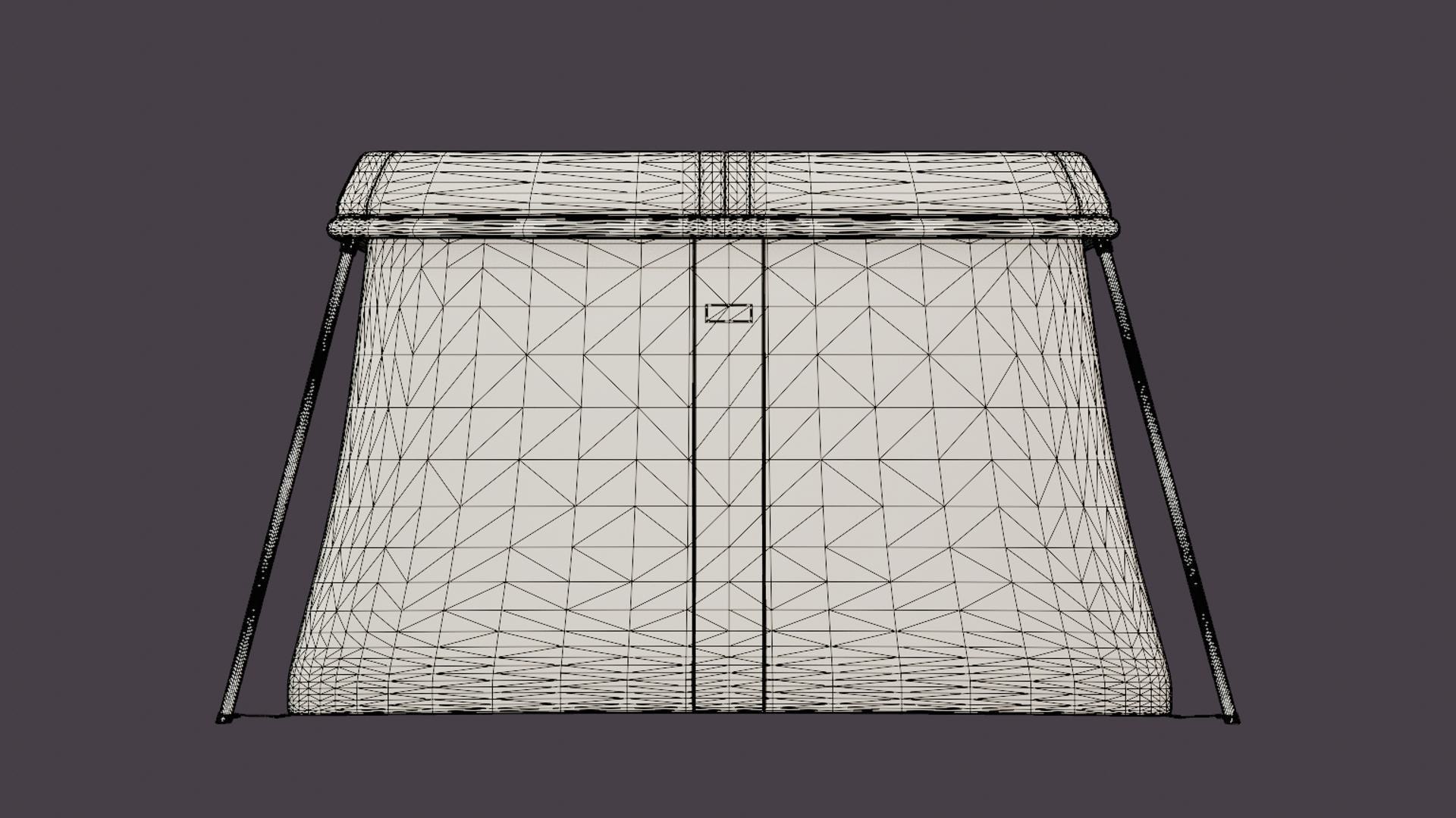 Travel Cot Light 3D Model - TurboSquid 2237710