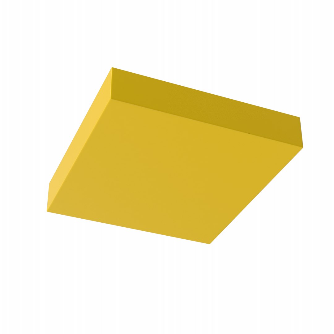 3D Model Yellow Gum Box Pack - TurboSquid 2180667
