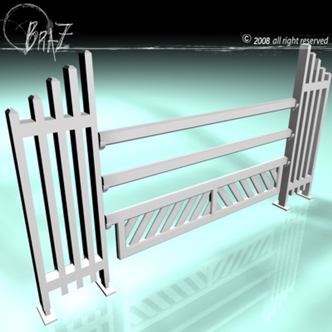 White Jump 3d Model