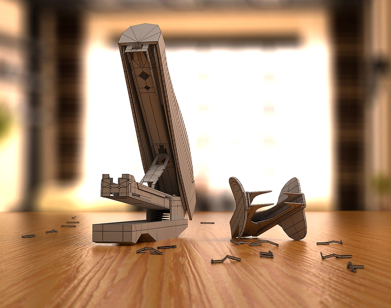 3d Stapler Model
