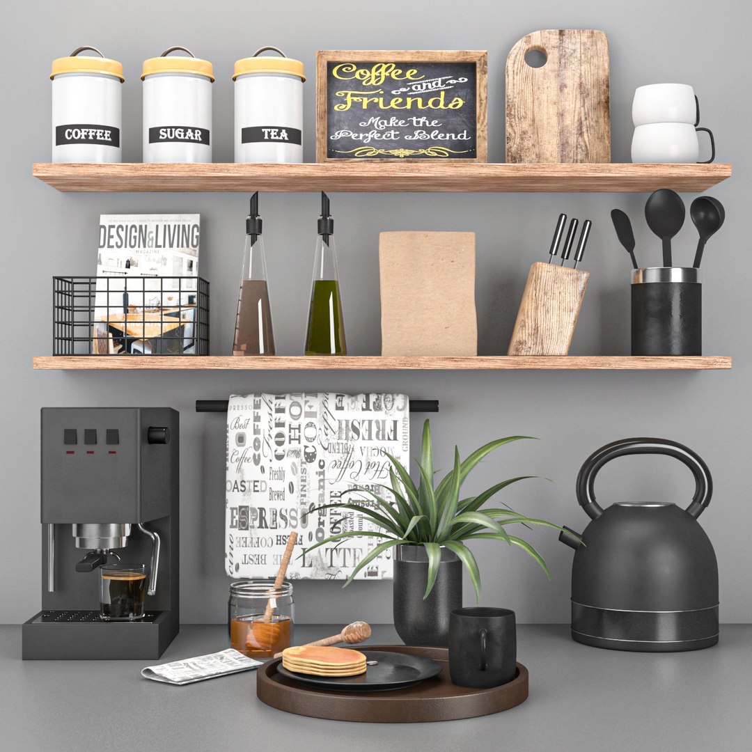 3D Kitchen Set 8 - TurboSquid 1703084