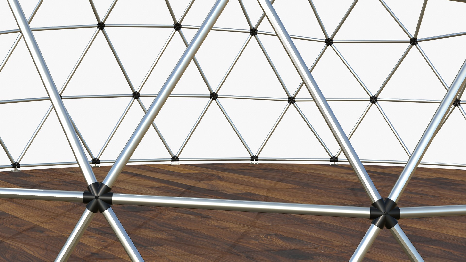 Geodesic Dome V6 3D model - TurboSquid 1829174