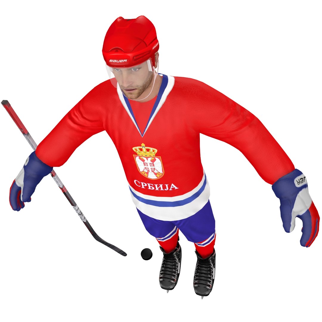 3D hockey player model - TurboSquid 1281611