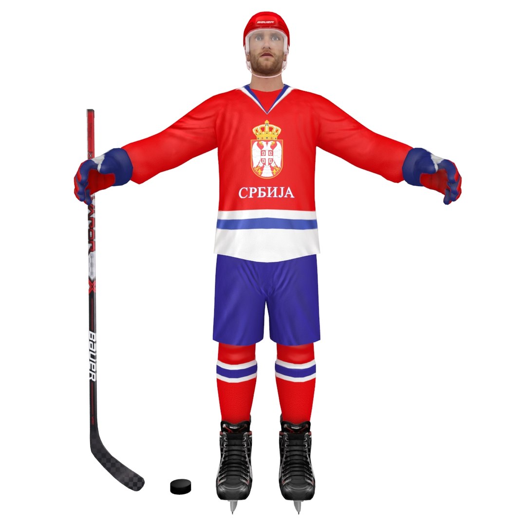 3D Hockey Player Model - TurboSquid 1281611