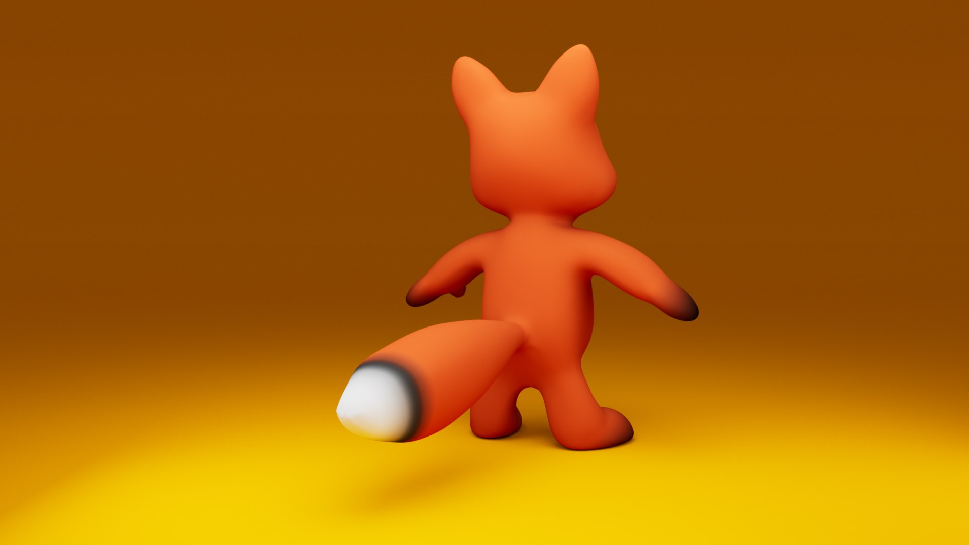 3D Cunning Stylized Cartoon Anthropomorphic Fox 3D Model - TurboSquid ...