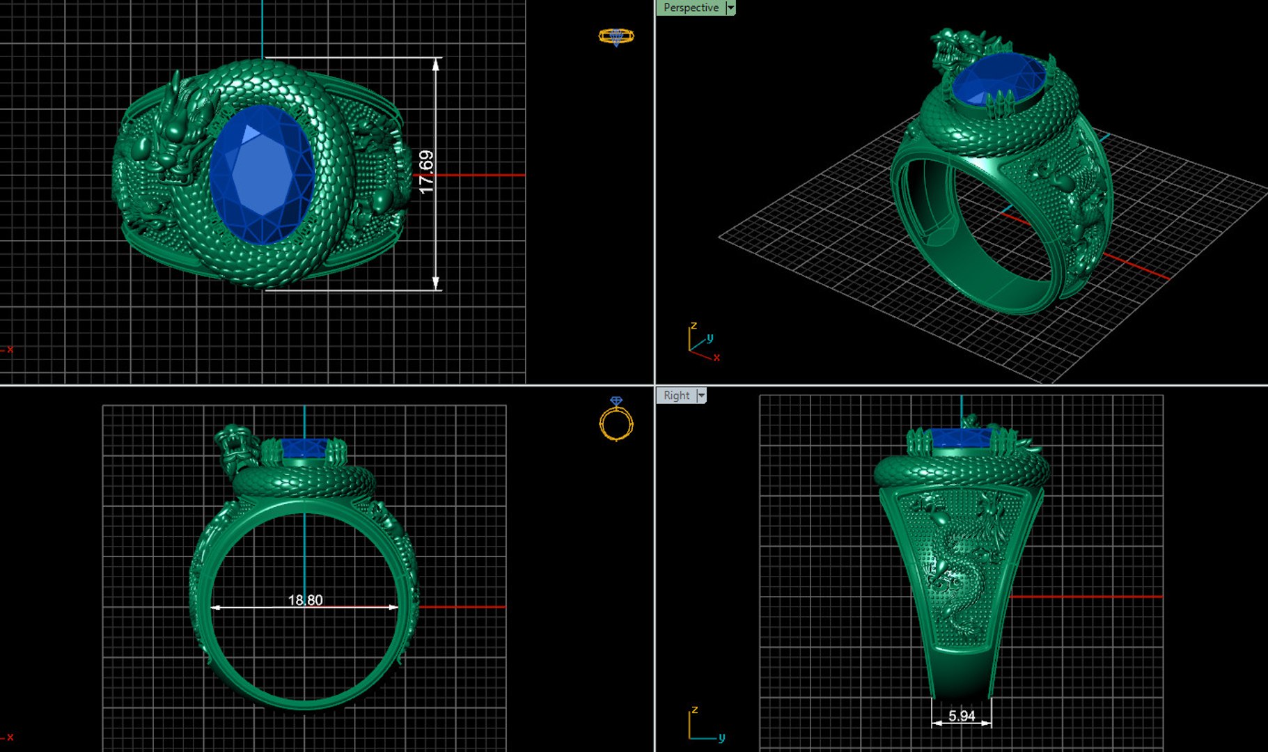 3D Ring 93 - TurboSquid 1943142