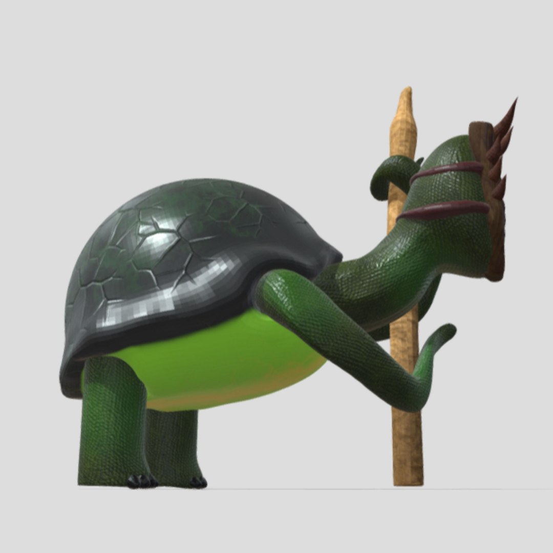 3D Model Fantasy Magic Turtle - TurboSquid 1617920