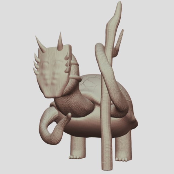 3D model fantasy magic turtle - TurboSquid 1617920