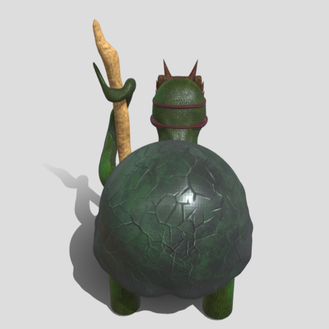 3D Model Fantasy Magic Turtle - TurboSquid 1617920