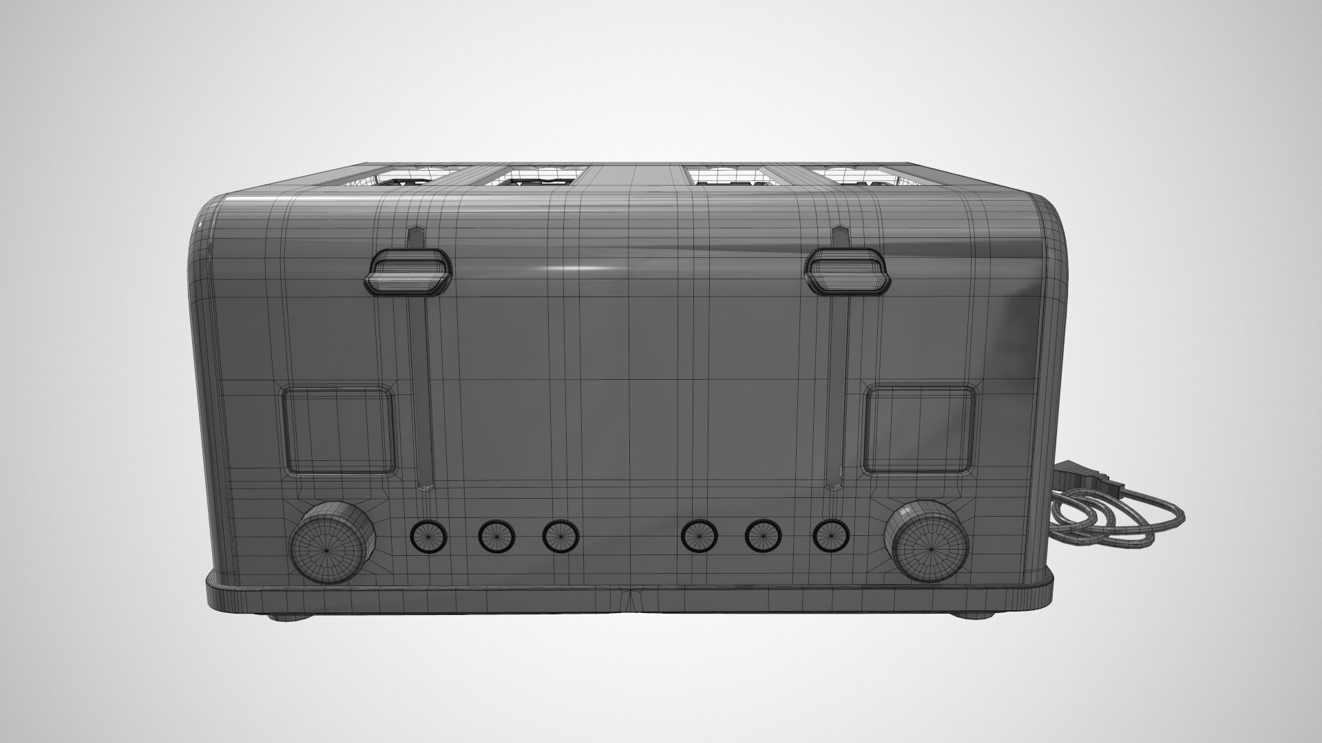 3D Model Toaster - TurboSquid 2162910