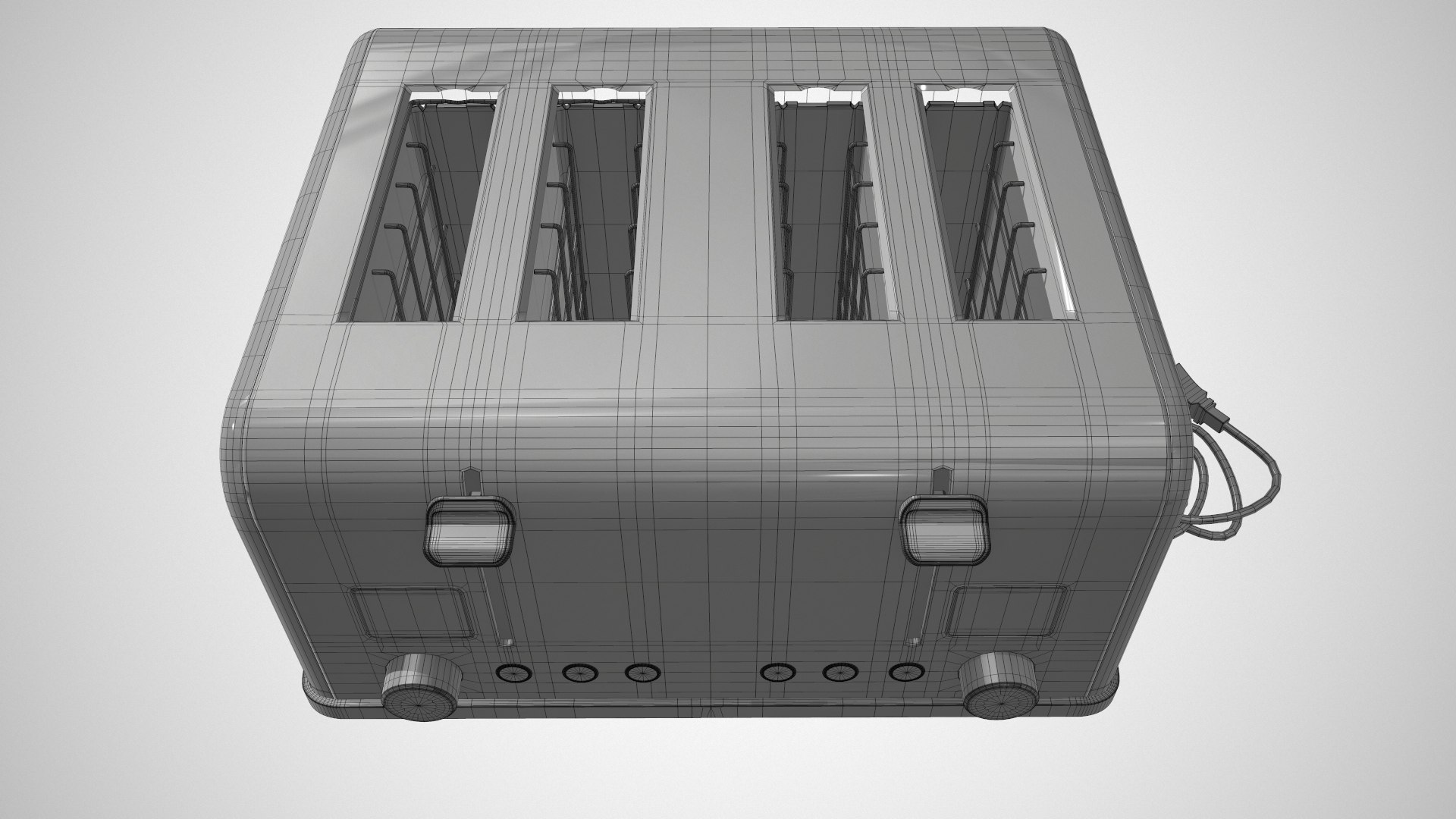 3D Model Toaster - TurboSquid 2162910