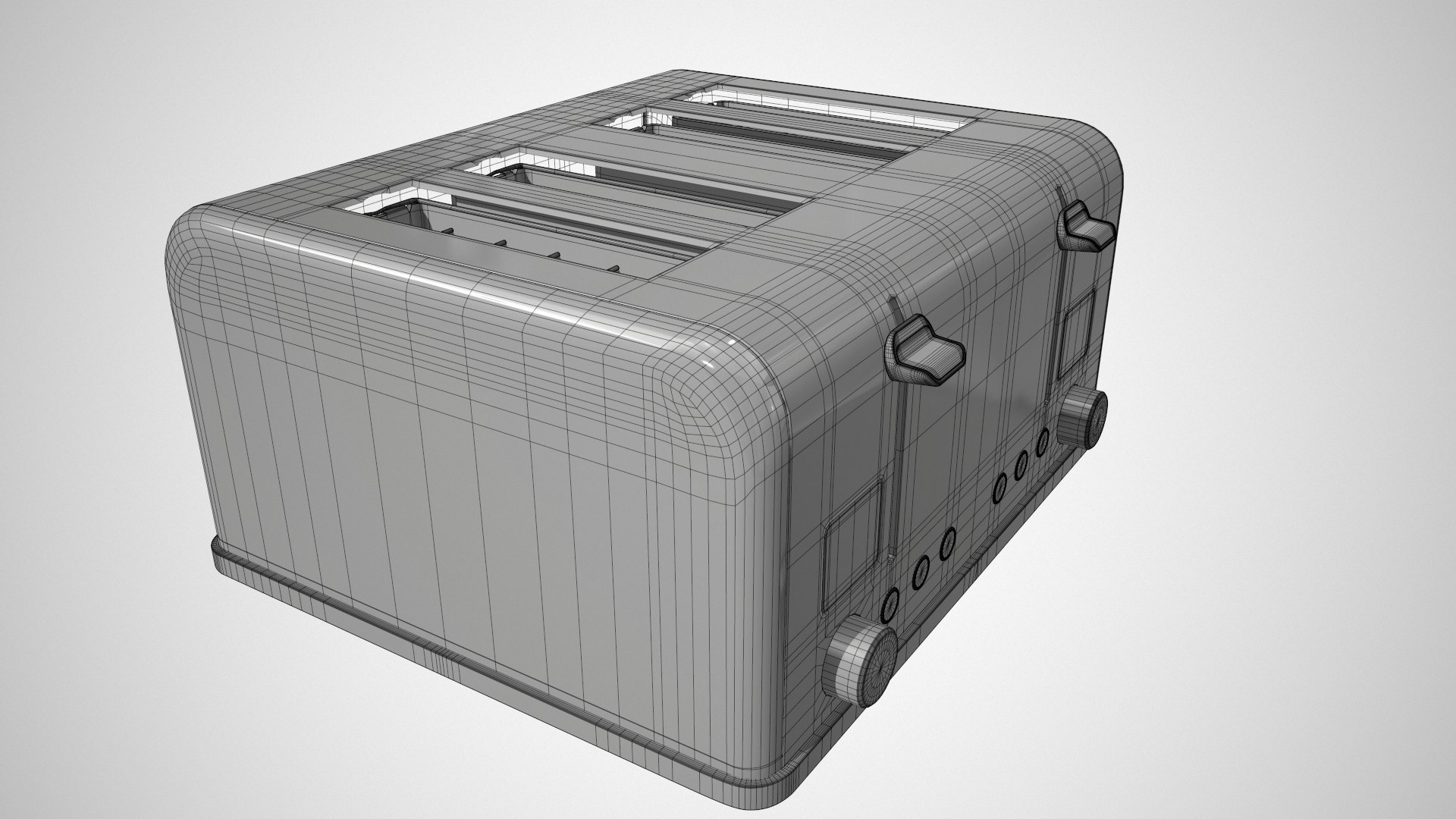 3D Model Toaster - TurboSquid 2162910