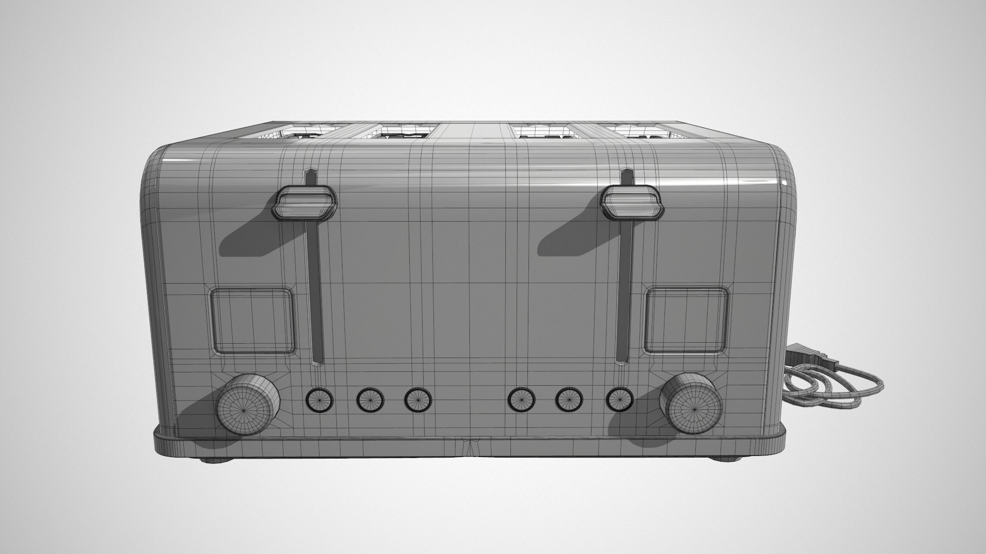 3D Model Toaster - TurboSquid 2162910