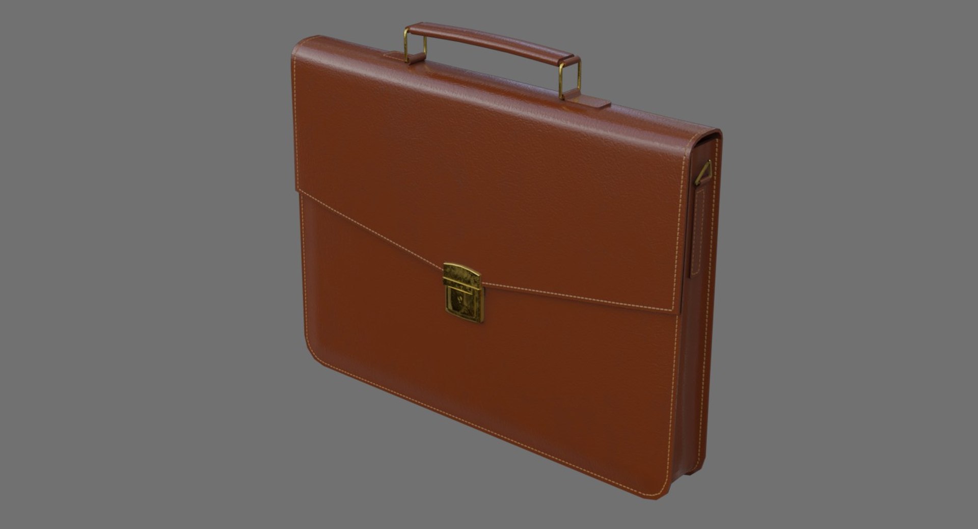 3D briefcase 1a - TurboSquid 1246479