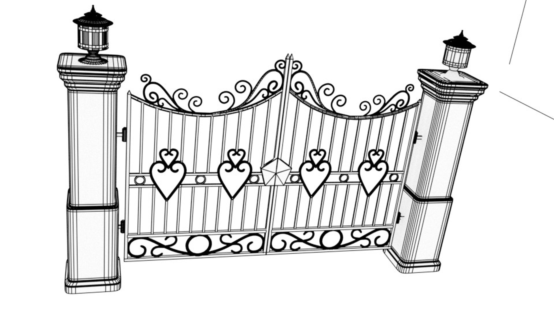 Blender Royal Gate 3d Blend