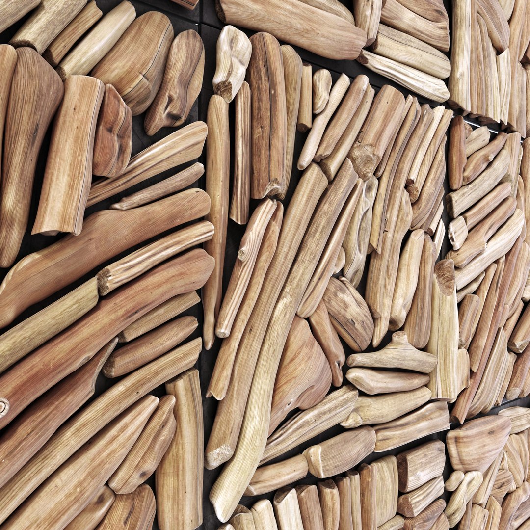 3D Rectangle Panel Branch Splinter Big N7 - TurboSquid 1792188