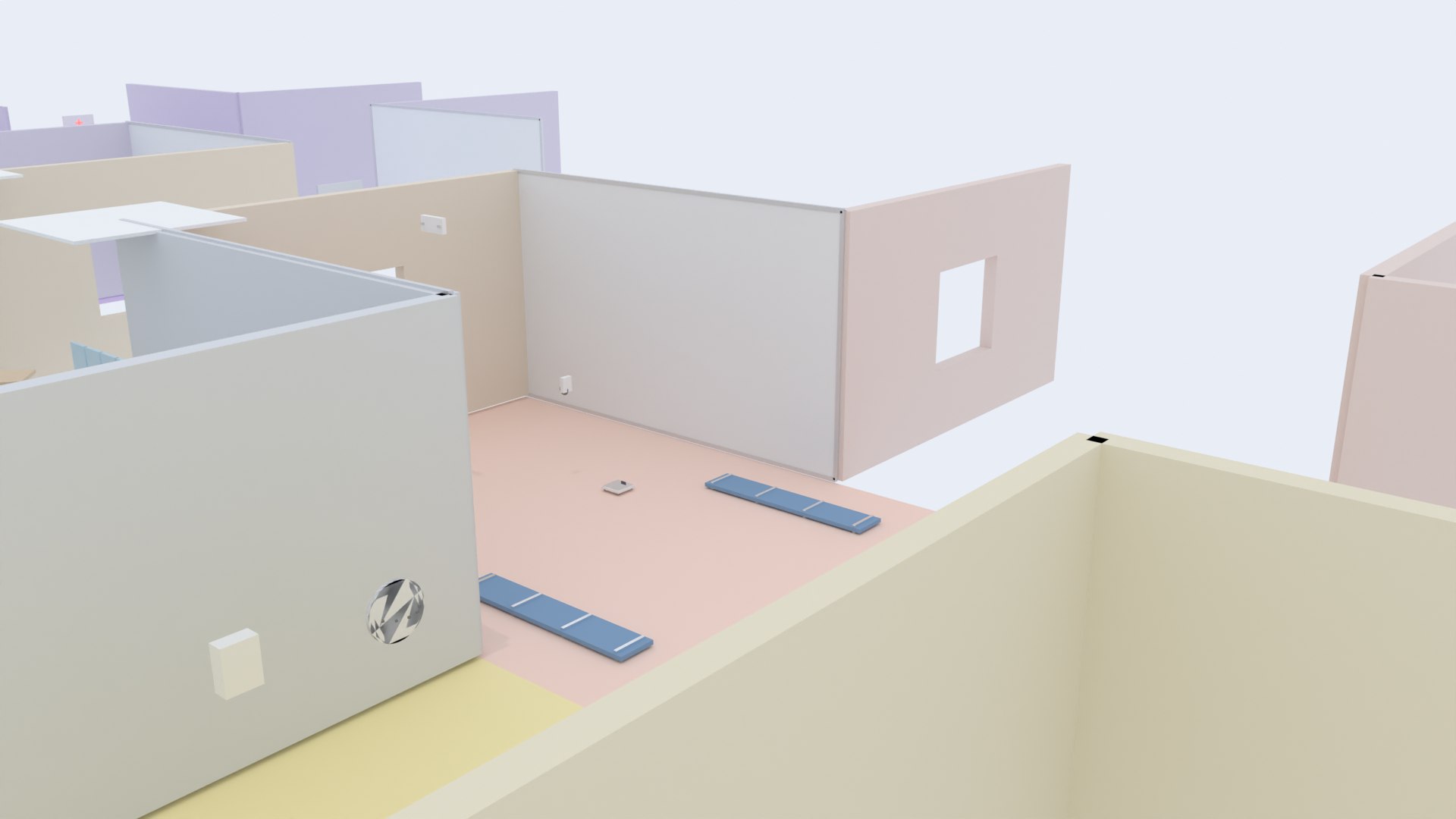 Low Poly Clean Hospital MEGA Pack Stylized 110 Assets Model ...