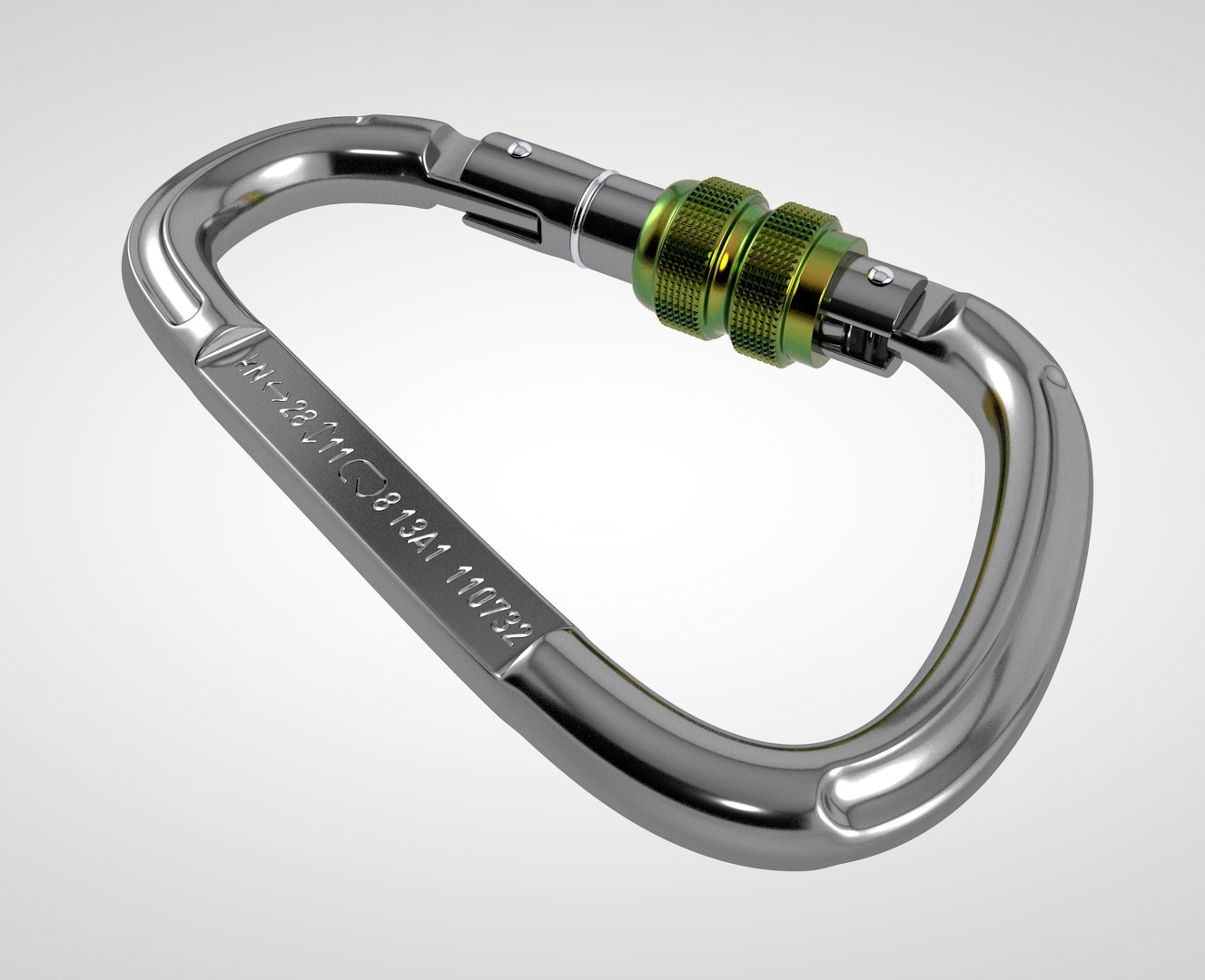 Realistic Carabiner C4d