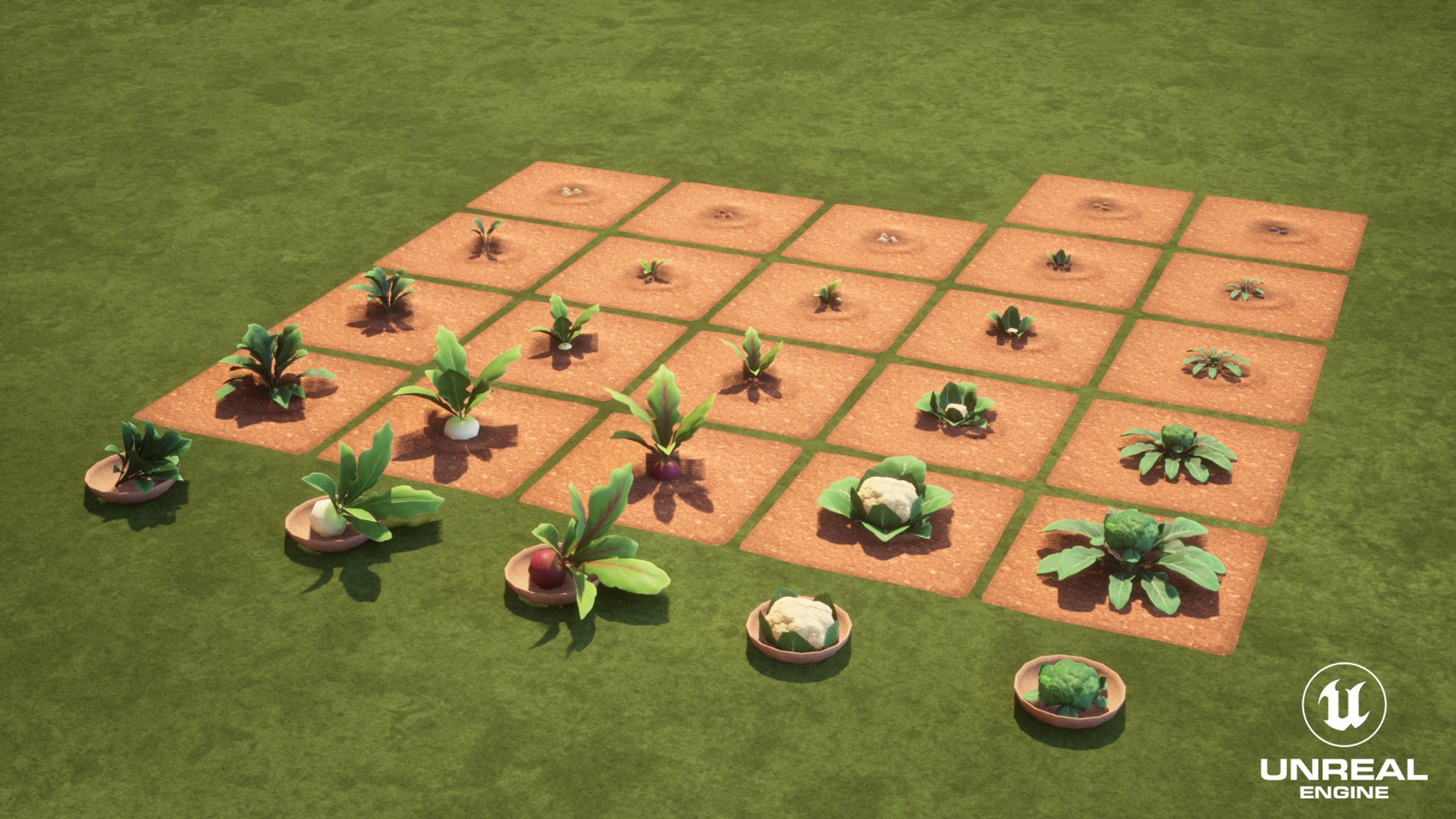 3D Model Vegetables Farm G92 - TurboSquid 1908763