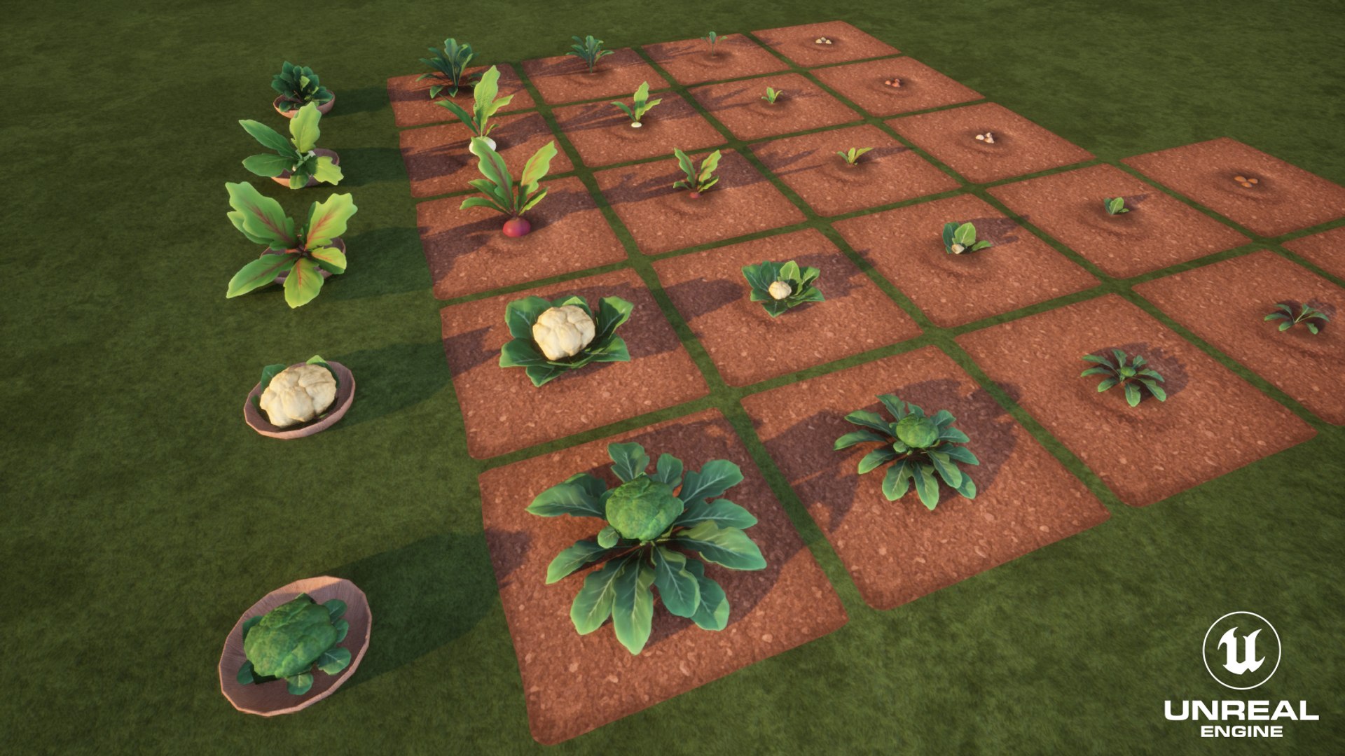 3D Model Vegetables Farm G92 - TurboSquid 1908763