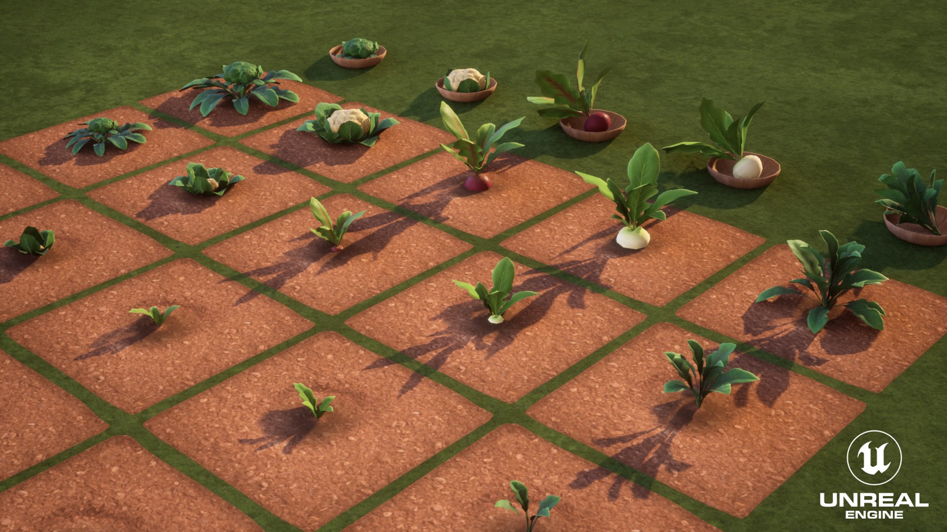 3D Model Vegetables Farm G92 - TurboSquid 1908763