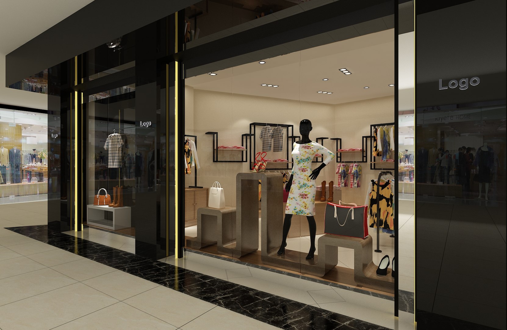 3D model Clothing Store 12 - TurboSquid 2094614