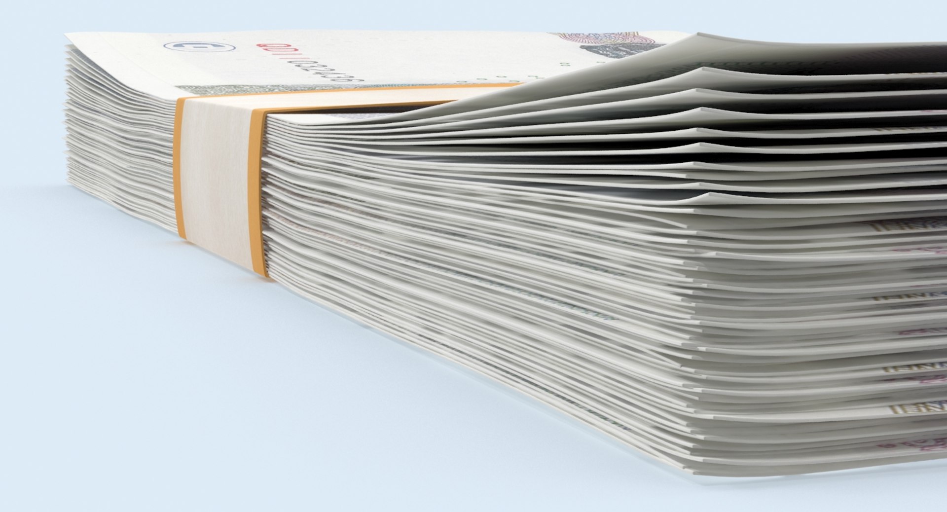 10-yuan-note---stack Model | 1144915 | TurboSquid