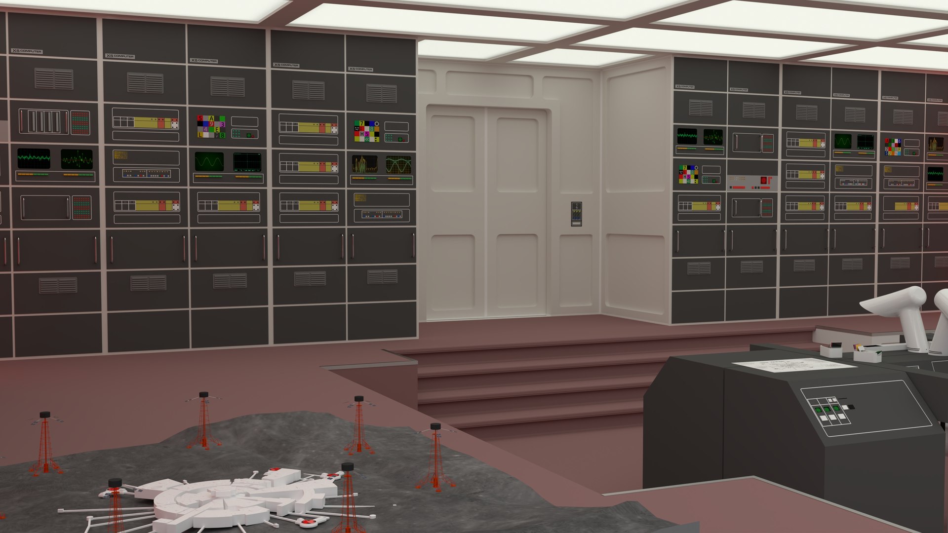 Main Power Room 3D - TurboSquid 2058808