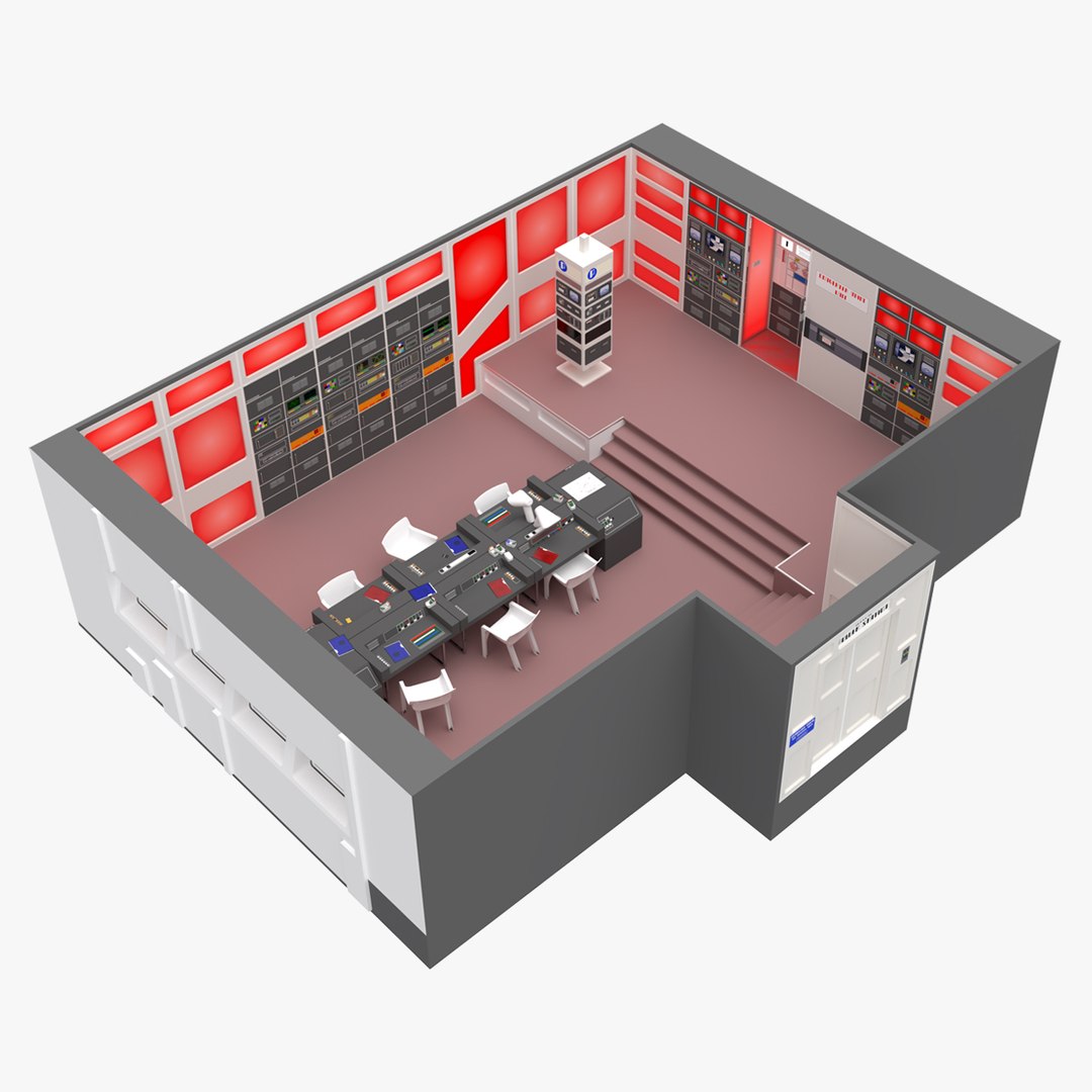 Main Power Room 3D - TurboSquid 2058808