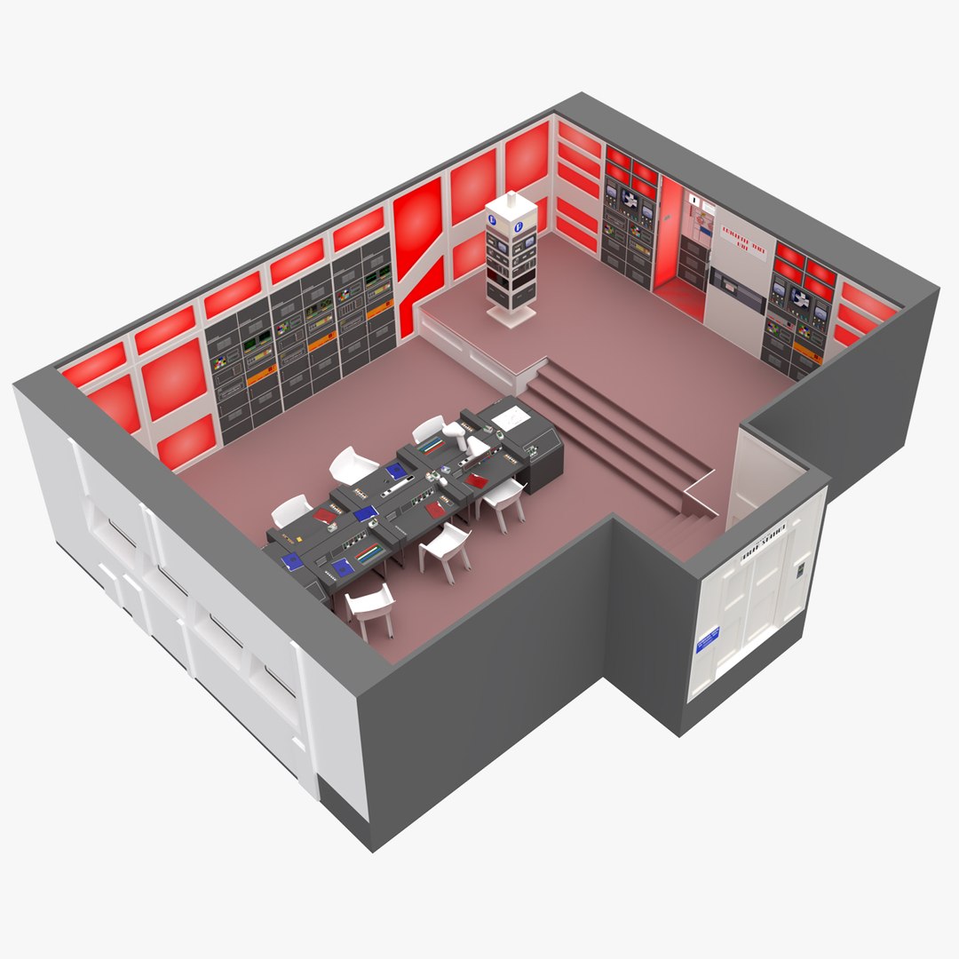 Main Power Room 3D - TurboSquid 2058808